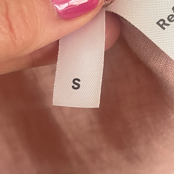 Reformation | Tops | Reformation Emmie Blush Pink Linen Cami Camisole ...